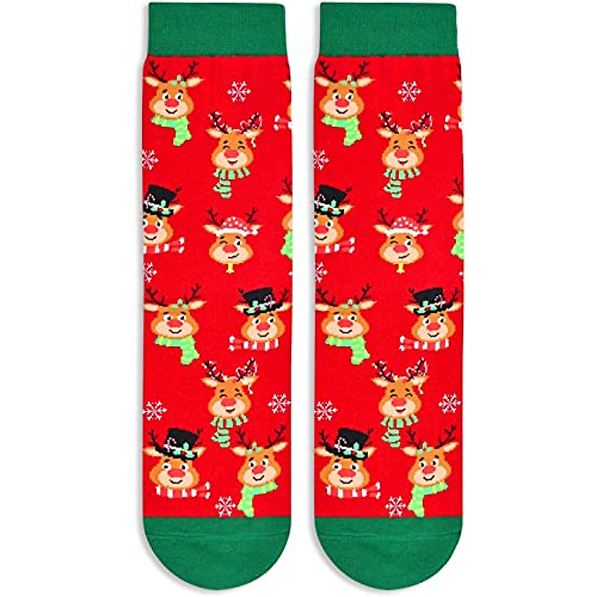 Zmart Novelty Reindeer Socks for Women Reindeer Socks Men, Reindeer Gifts, Funny Christmas Socks Christmas Gifts
