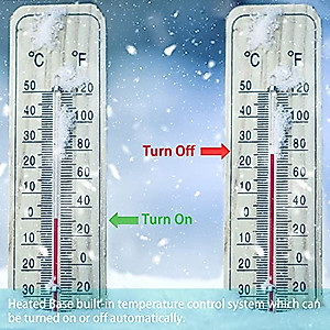 AntPay Poultry Water Heater Base,Universal Warmer Base for Chicken Water,Automatic Pet Water Heater with 6 Feet Anti-bite Cable