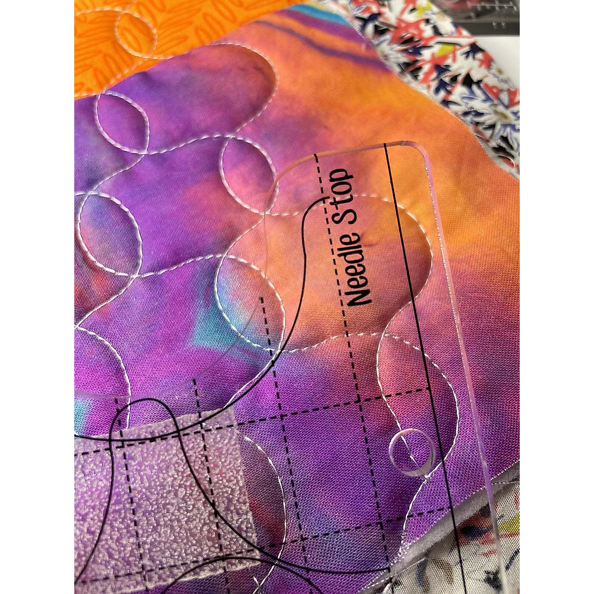 YICBOR 5pcs Wave Quilting Rulers and Templates Set