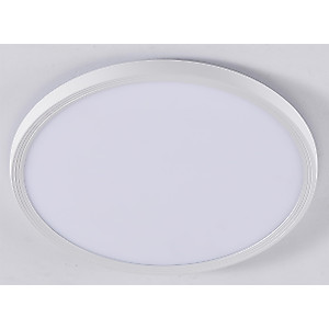 12 Inch Flush Mount Ceiling Light with Remote 28W 3000lm Led Ceiling Light Dimmable 3 Color Adjustable Modern Light Fixture Ceiling with Backlight, Night Light and Timer Ultra-Thin Close to Ceiling