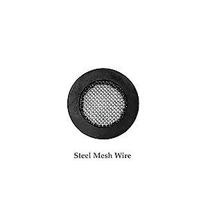 Shower Head Gasket - Rubber Washer - Creates A Seal to Prevent Leakage - with Wire Mesh Middle, 3/4 inch (3 Pack) by Barclays Buys