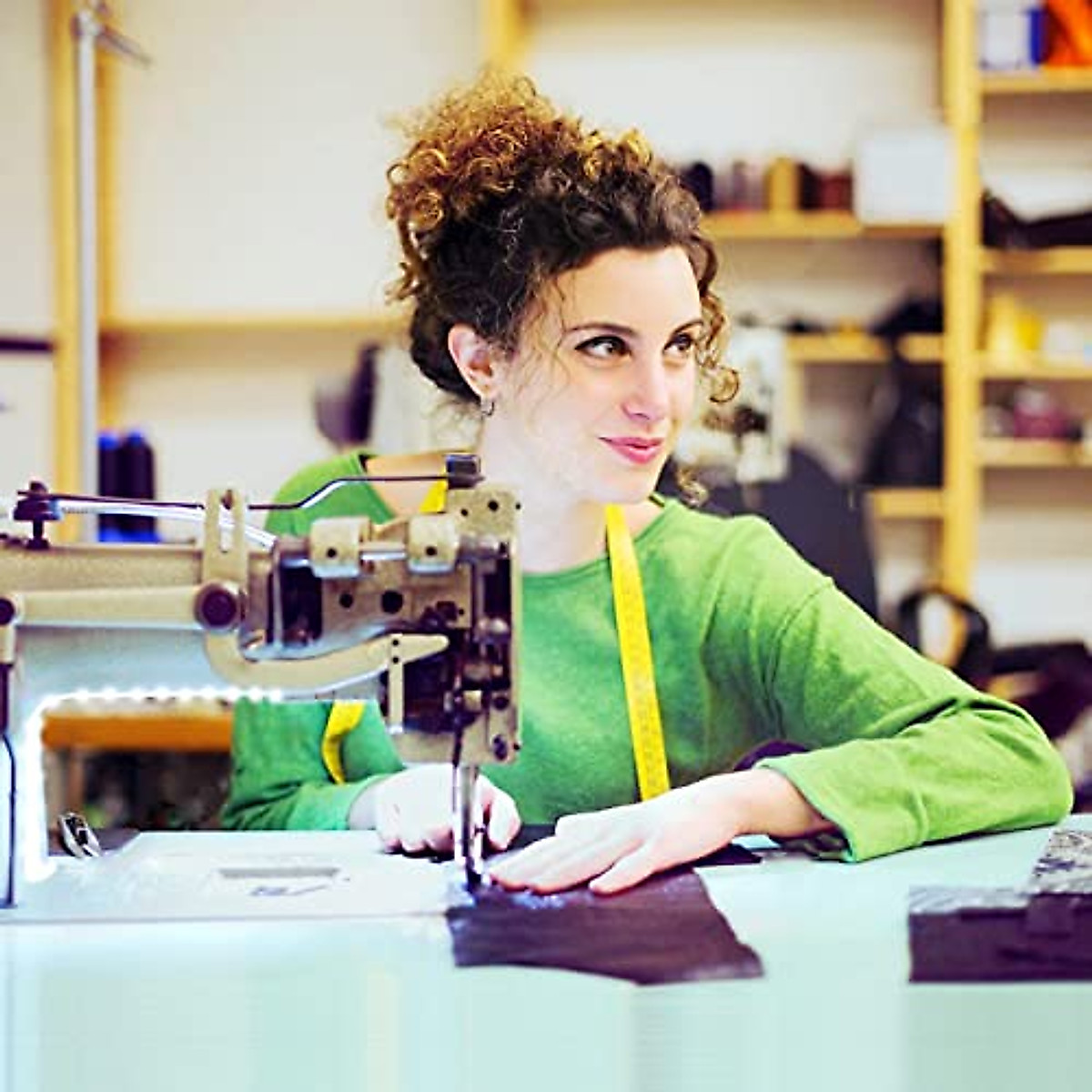 WENICE Sewing Machine Light, dimmable LED Light Strip for Decorative Purposes Cold White 6500k with Touch dimmer,Fits Sewing Machines