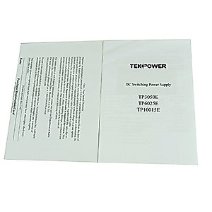 TekPower TP6025E DC Adjustable Switching Power Supply 60V 25A Digital Display