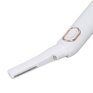 Arsor Bikini Trimmer, Portable Dry Use Electric Razor Angled Fit Smooth & Silky Bikini Kit LED Light Personal Groomer with Limiting Comb Bikini Shaver for Women Pubic Hair Bikini