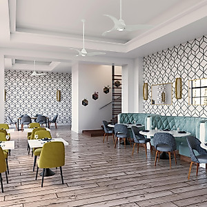 Hunter Fan Company 52439 Arwen Ceiling Fan, 060, Porcelain White