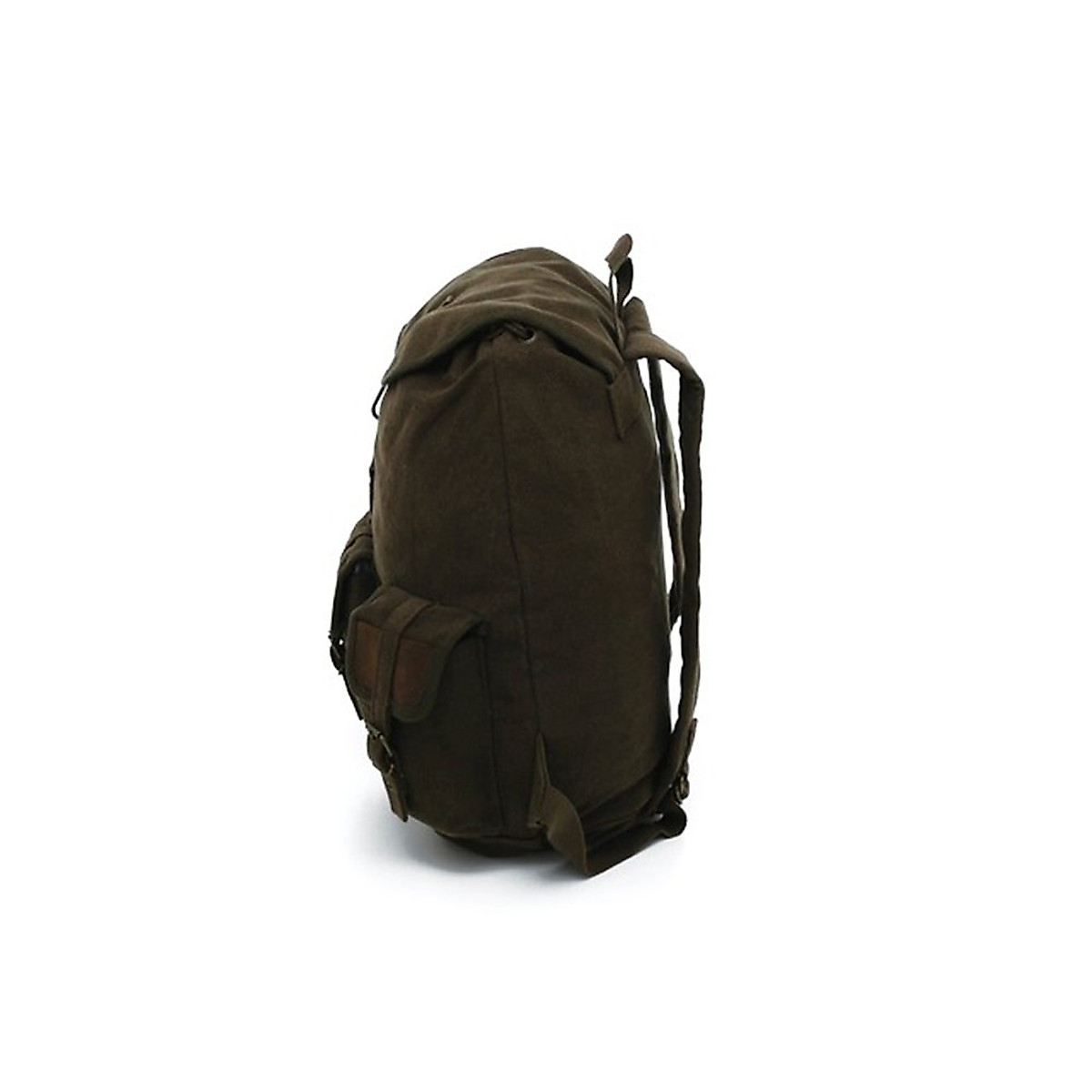 Rothco Brown Vintage Wayfarer Backpack with Leather Accents