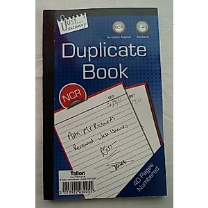 Duplicate Book NO Carbon Required 8"X5"