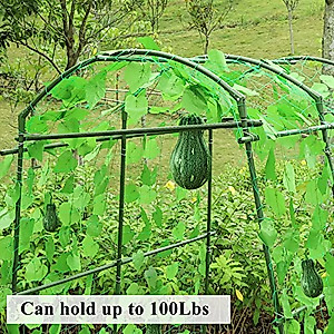 Cucumber Trellis Garden Trellis for Climbing Plants Outdoor Arches Trellis Large Vegetable Squash Trellis Grape Tunnel