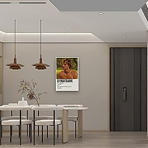 ABOUD JJ MAYBANK RUDY Posters PANKOW Canvas Poster Wall Art Decor Print Picture Paintings for Living Room Bedroom Decoration Panel Hanging Posters Vertical Unframe-style 08x12inch(20x30cm)