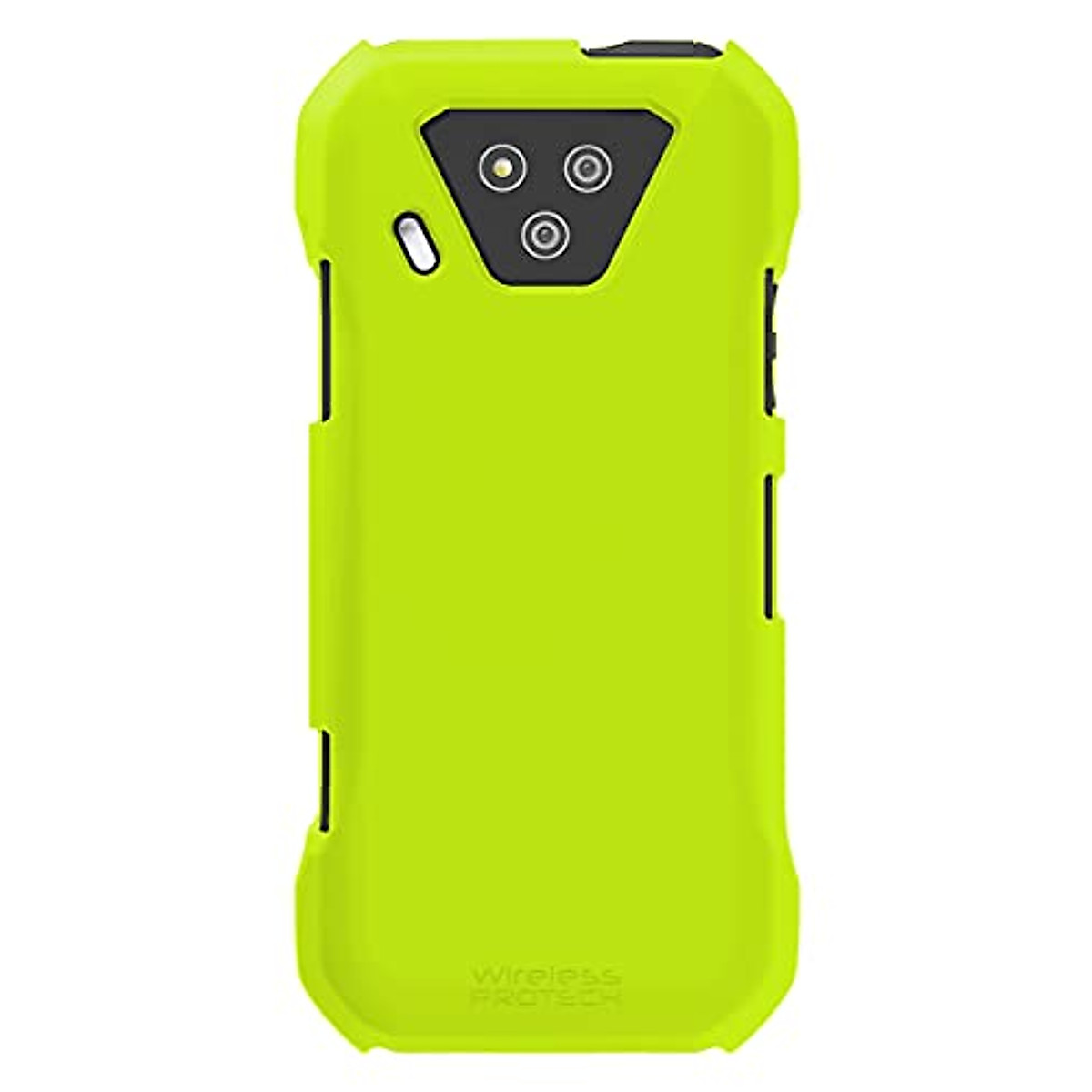 Wireless ProTech Case Compatible with Kyocera DuraForce Ultra 5G Phone Model E7110 (Verizon), Durable Slim Soft Touch Smooth Hard Cover Case (Lime Green)