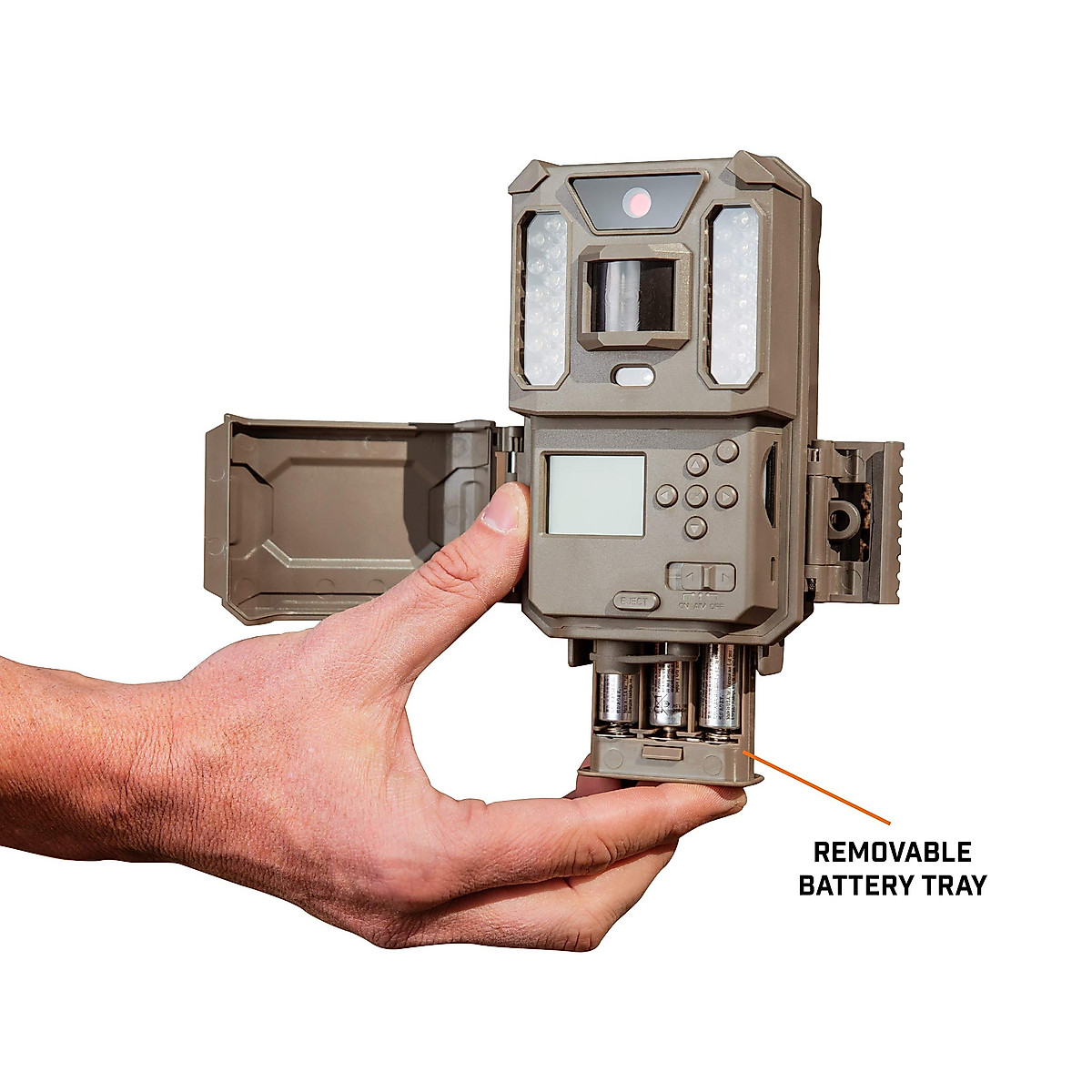 Bushnell Prime Low Glow Trail Camera - 24MP Image Quality, 1080p HD Video, Advanced Sensor Technology for Clear Nighttime Captures, Brown
