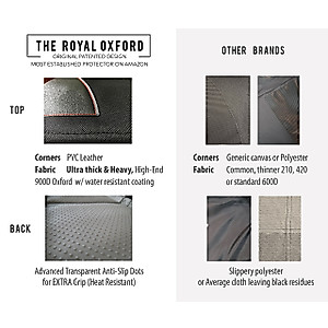 Bebe by Me Royal Oxford Luxury Baby Car Seat Protector, Gorilla 900 Oxford