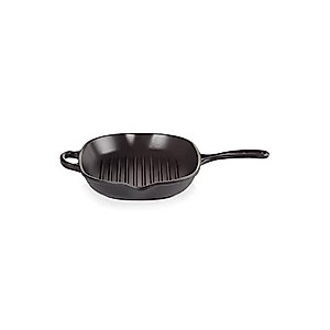 Signature LeCreuset 20194320000422 Grill PaN 32 CM Oval Black