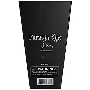 Diamond Select Toys The Nightmare Before Christmas: Pumpkin King Jack Coffin Doll