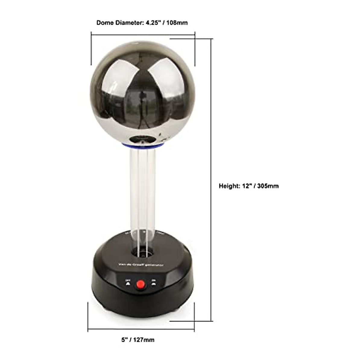 Miniature Van De Graaff Generator - The Hornet