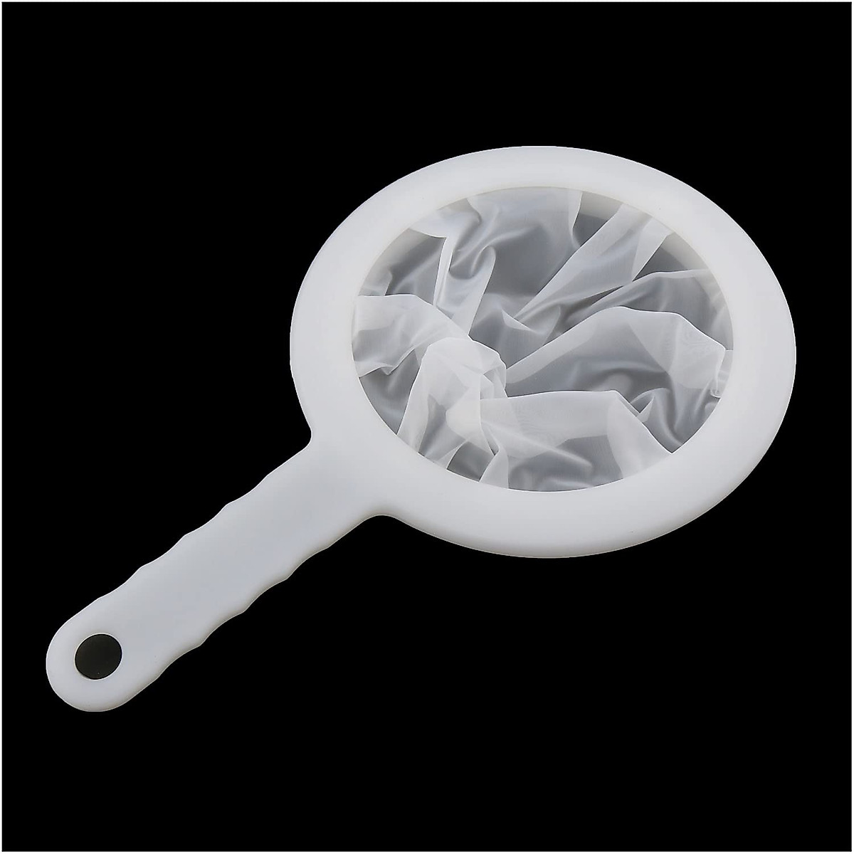 MEETOOT White Fine Nylon Food Yogurt Mesh Sieve Scoop Filter for Nut Milk Coffee Tea