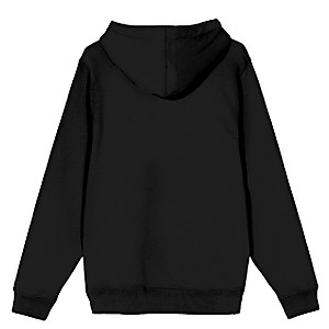 Bioworld Yu-Gi-Oh Character Group With Main Monsters Long Sleeve Youth Black Hooded Sweatshirt-XL