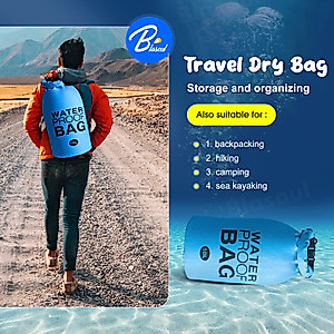 Blasoul Universal Pool Ladder and Step Weight,Easy&Quick Fill Sand,250D PVC Waterproof Dry Bag with Heavy-Duty Nylon(10L),No More Ripped Sandbag&Handle,Work with Above Ground/in-Ground Pool Steps