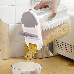 Food Storage Containers Storage Bin Dispenser Food Storage Bin Cereal Containers Food Storage Container with Lid Cereal Containers Dispenser Pack of 1