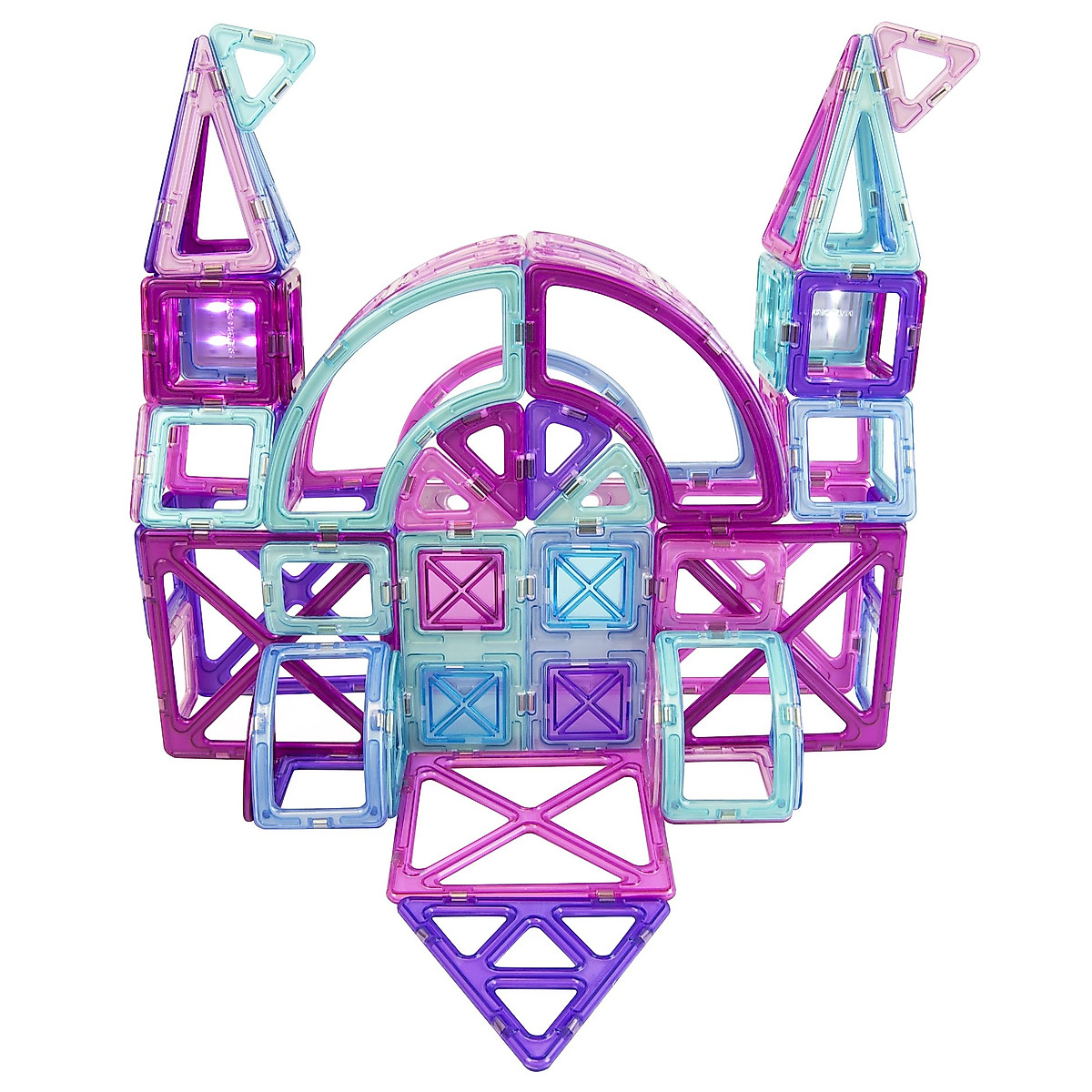 Magformers Inspire Set (100-pieces) Magnetic Building Blocks, Educational Magnetic Tiles Kit , Magnetic Construction STEM Toy Set