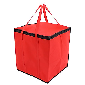 Food Warmer Bag Insulated Food Delivery Bag Pizza Delivery Bag(12-inch heightening（40*40*45CM）)