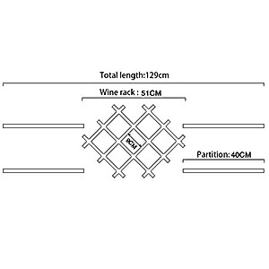 Wooden Wine Rack Creative Simplicity Wall-Mounted Rhombic Storage Stand Multi-Layer Display Shelf Upside Down Decor J115, PIBM, Oak