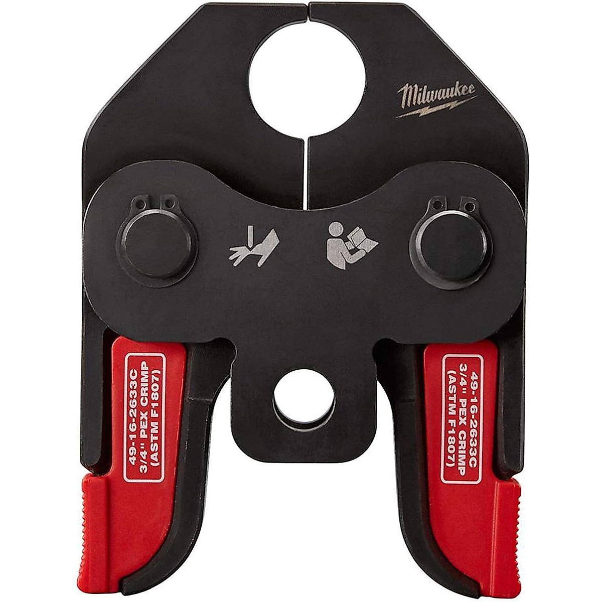 Milwaukee 49-16-2633C M18 3/4 Inch Pex Crimp Jaw For M18 Short Throw Press Tool