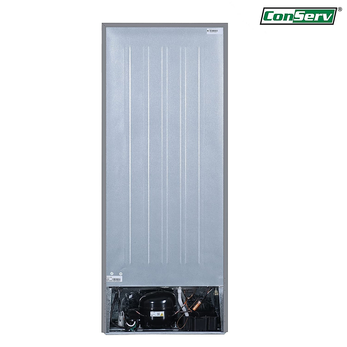 Conserv 24" Wide 10 cu.ft.Top Freezer Refrigerator Stainless