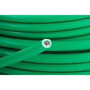 Audiopipe 12 Gauge 50' Feet Green Car Audio Home Remote Primary Cable Wire LED