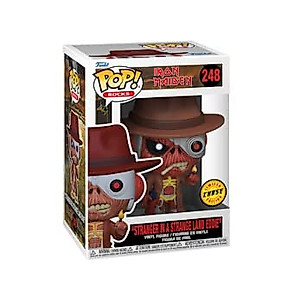 Funko Pop! Stranger in a Strange Land Eddie - Iron Maiden Chase Bundled with a Byrons Attic Pop Protector