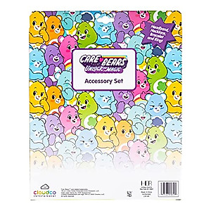 Care Bears HeadBands For Girls - Kids Jewelry for Girls - Dress Up Set All in one Giftable Box - Headband - Play Jewelry Set - 4pc (Toddler Headband, Necklace, Dress Up Bracelet, Ring) Ages 3+