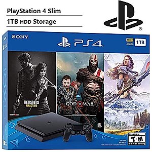 2020 SnowBell Playstation 4 (PS4 Slim) Console Holiday Bundle -Included Game