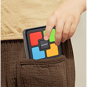 Light Up Memory Game Handheld Electronic Toys Color Memorizing Classic Board Games Quiz Game with Lights and Sounds