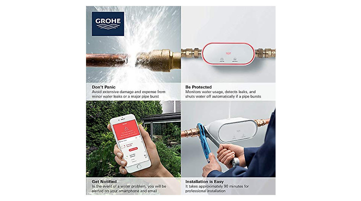 Grohe Sense Guard: Smart Water Leak Detection & Auto Shut-Off