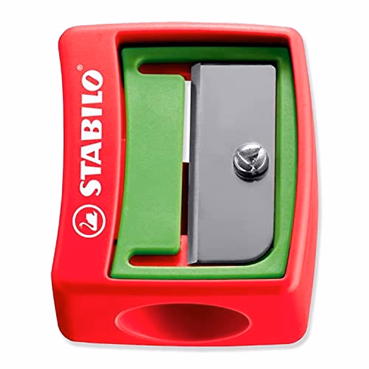 STABILO Multi-talented Pencil woody 3-in-1 - Pastel Box of 5 - Pink, Orange, Yellow, Cyan Blue & Blue + Sharpener