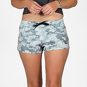 Salt Life Into The Abyss Short, Grey, Large