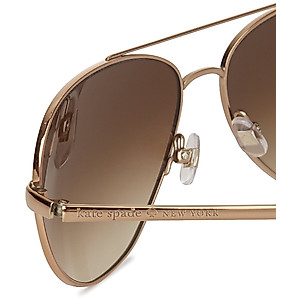 Kate Spade Avaline/S Sunglasses - 0AU2 Rose Gold (Y6 Brown Gradient Lens) - 58mm