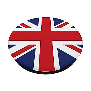 Uk Union Jack Flag British Great Britain - England British PopSockets Swappable PopGrip