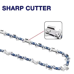 4 Pack 16 Inch Chainsaw Chain for Stihl MS 170, MS 180 C - 3/8" LP Pitch, 043'' Gauge, 55 Drive Links