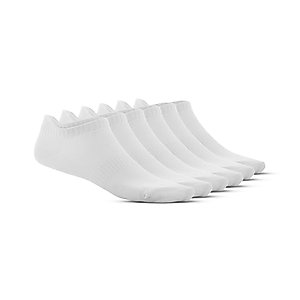 BONISTO Cotton Ankle Socks - 6 Pairs Mens Athletic Low Cut Socks - Soft Sneaker Socks (Medium, White)