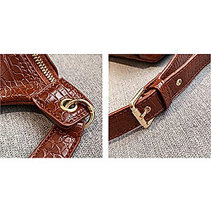 Women's Fashion PU Crossbody Bag Chest Pocket Shoulder Bag Shopping Bag Chest Bag Travel Pouch