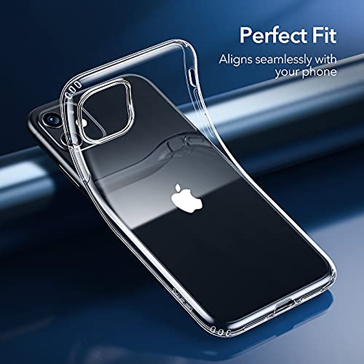 ESR Essential Zero Designed for iPhone 11 Case, Slim Clear Soft TPU, Flexible Silicone Cover for iPhone 11 6.1-Inch (2019), Clear