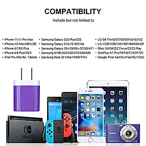 USB Wall Plug,GiGreen Single Port Fast Charging Block 5Pack USB Charging Plug Cube Wall Adapter Compatible iPhone 14 13 Pro Max 12 11 X 8 7 6S SE,Samsung Galaxy A14 5G S23 Ultra A13 A23 S21 FE S22 S20