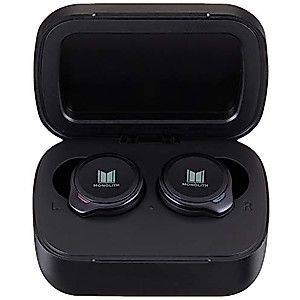 Monolith M-TWE True Wireless Earbuds with Sonarworks SoundID, Qualcomm aptX Audio, Qualcomm CVC 8.0 Echo Cancelling and Noise Suppression, ANC