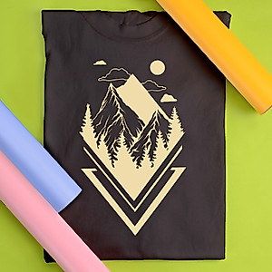 Siser EasyWeed HTV 11.8" x 2ft Roll - Iron on Heat Transfer Vinyl (Cream)