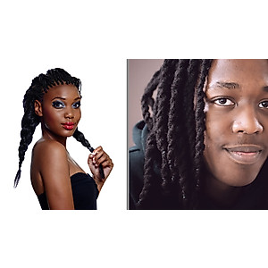 GOUWEIBA Small Rubber Bands for Hair - 1000 pcs Mini Elastic Hair Ties No Damage Tiny Hair Ties for Braids Women Baby Girls Kids Toddler Infants (Black)