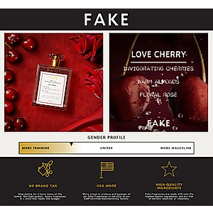Fake Get Lost in the Sensual Greatness of Love Cherry, Unisex EDP 3.4 oz Almost an Exact Clone. Explosive Cherry Liqueur, Almond, & Vanilla Powerfully Insatiable Unisex Fragrance is Addictive.
