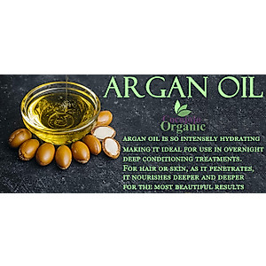 cocojojo Argan Oil - Cold Pressed 8 oz 100% Pure Natural Extra Virgin Unrefined Grade-a Argan Moroccan Marrakesh Oil Moisturizer Hair Face Lips Body Scalp Skin