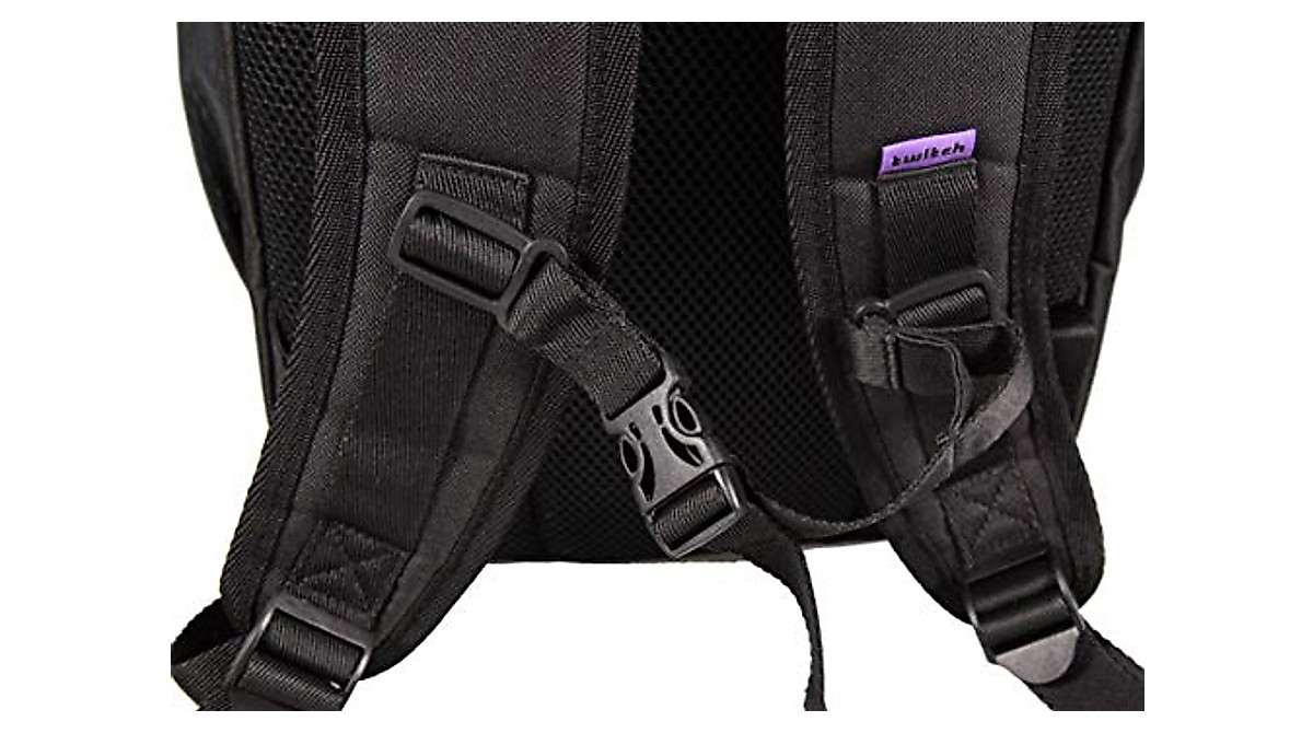 Twitch Everywhere Backpack - Stylish Black Canvas for Daily Use