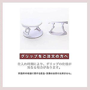 ONLYOU GRIPTOK Phone Grip Korean Grip Tok Simple Cloud Facial Expression Design Mirror Cute Phone Stand Drop Prevention Custom Pair Women's (1)